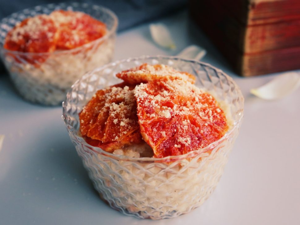 Ryžový puding bez mlieka, lepku a cukru